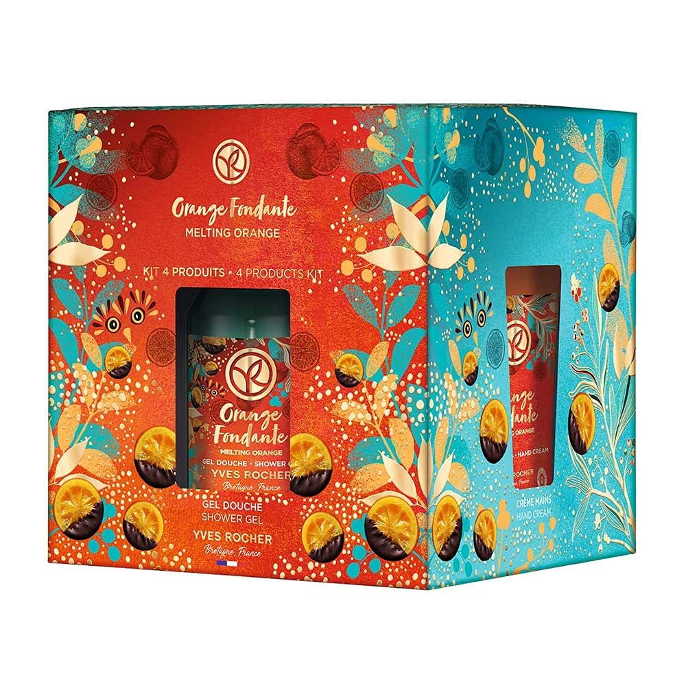 Yves Rocher Melting Orange Body Care Collection Bath & Shower Gel ...