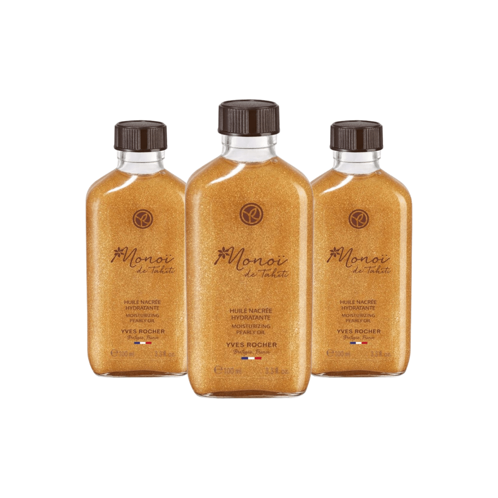 Yves Rocher Monoi Radiance Hair and Body Oil 100 ml 3 Pack - Walmart.com