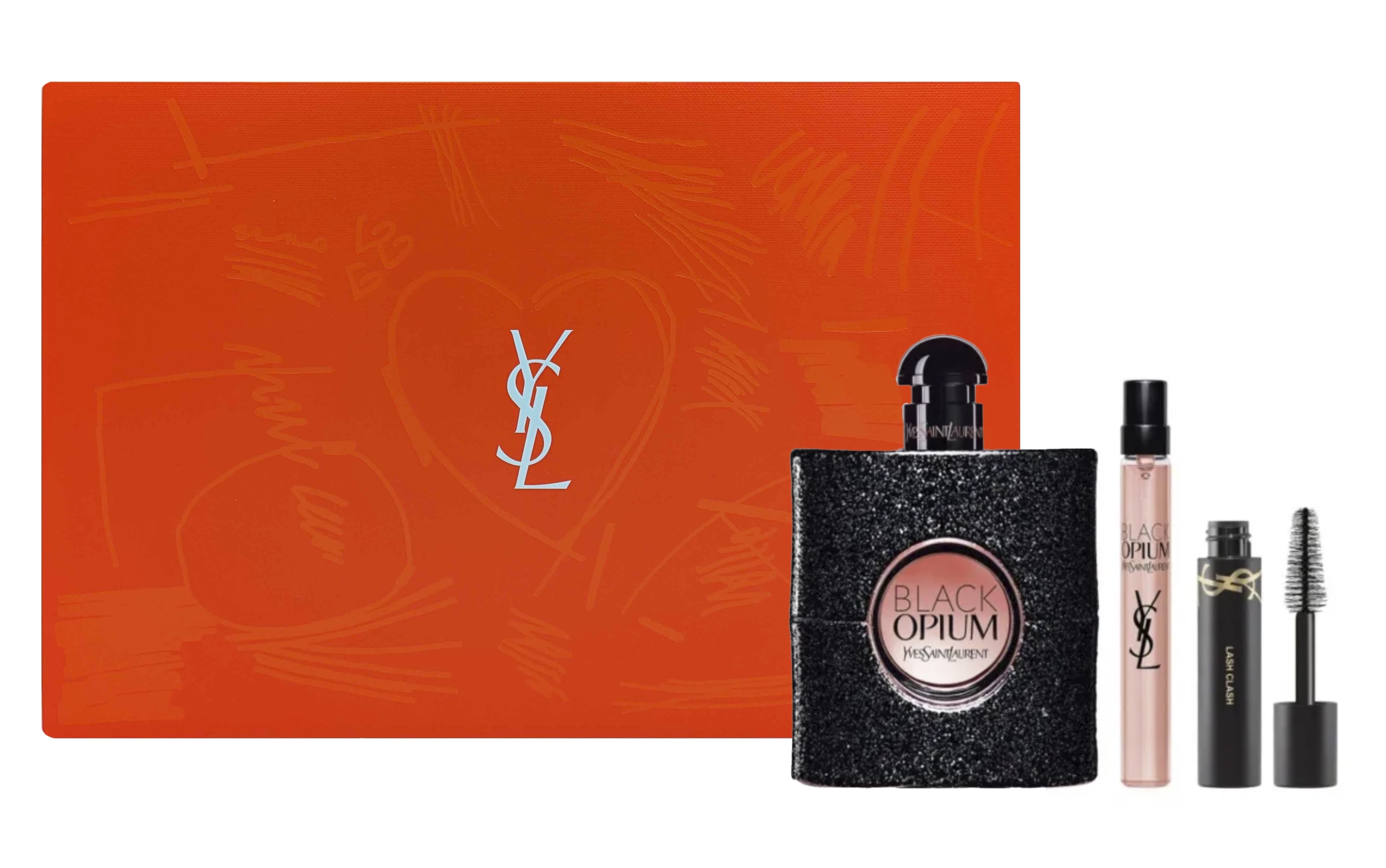 Yves Saint Laurent Black Opium 3 Piece Gift Set For Women - Walmart.com