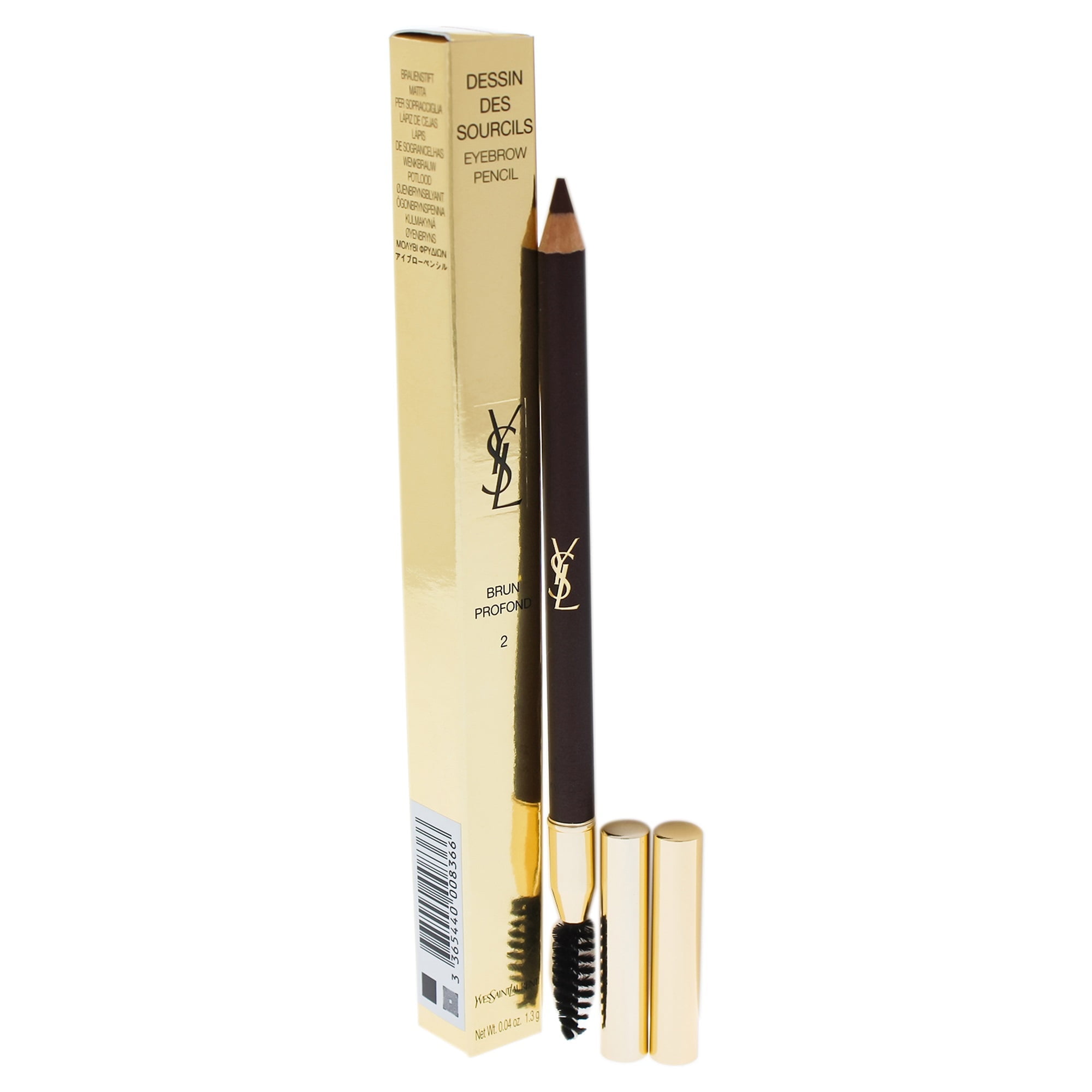 Dessin Des Sourcils Eyebrow Pencil - 2 Dark brown by Yves Saint Laurent ...