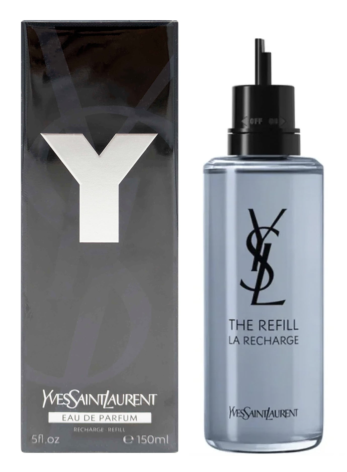 Yves Saint Laurent Men's Y EDP 5.0 oz Refill Fragrances 3614274057348 ...