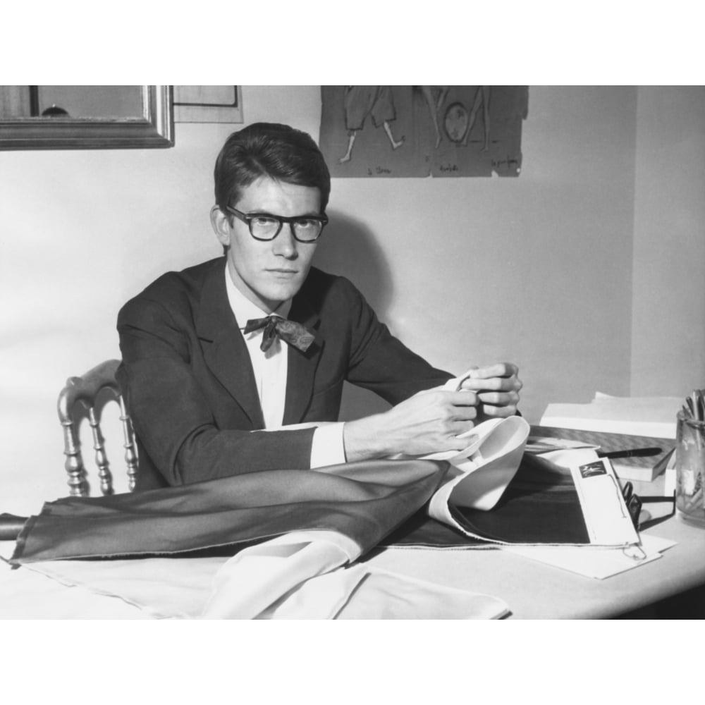 Yves Saint Laurent Opened His Couture Fashion House In Paris In 1961 ...