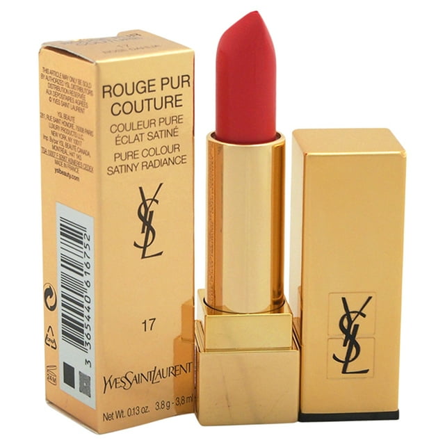Yves Saint Laurent Rouge Pur Couture Satiny Radiance Lipstick - # 17 ...