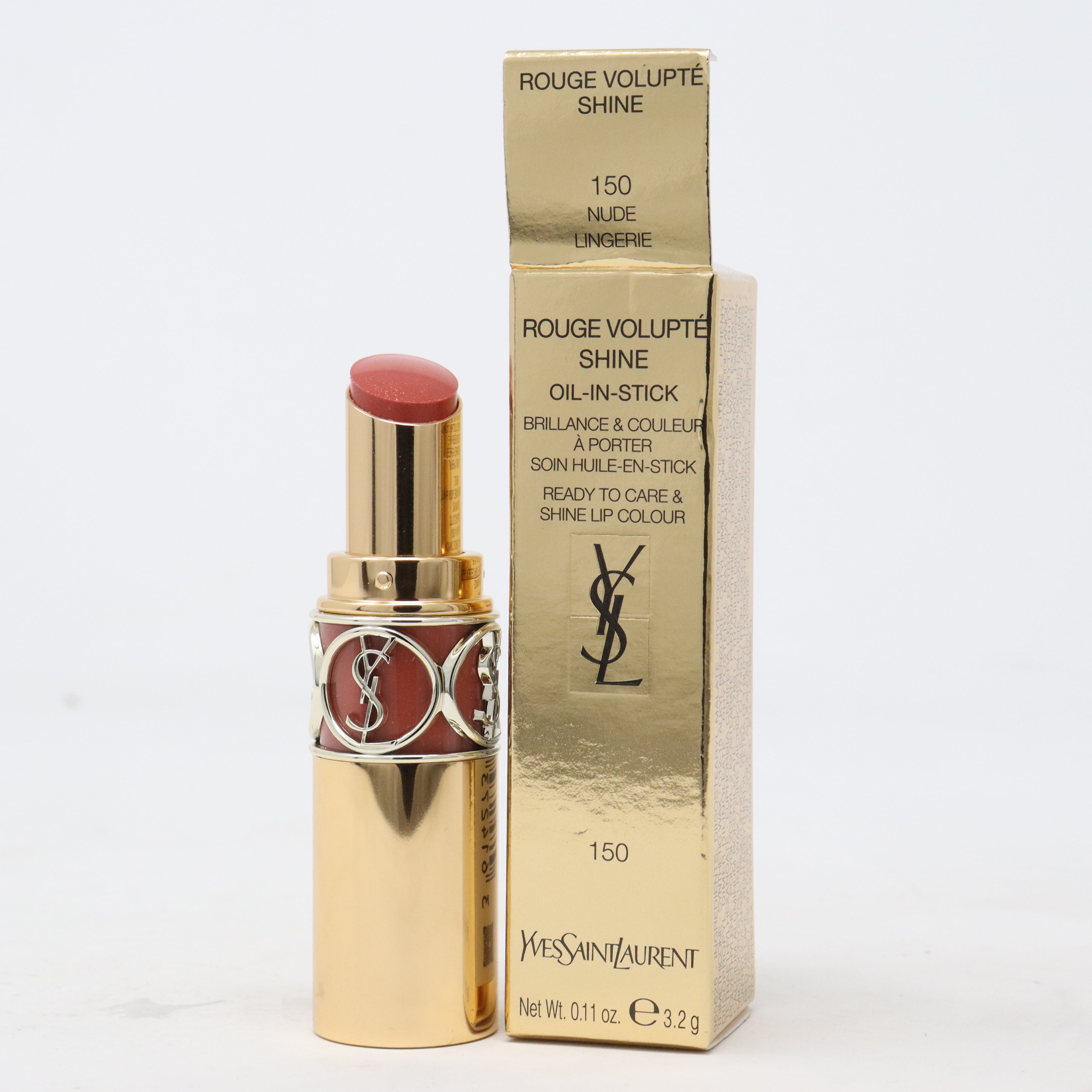 Yves Saint Laurent Rouge Volupte Shine Oil-In-Stick Lipstick, Hydrating ...