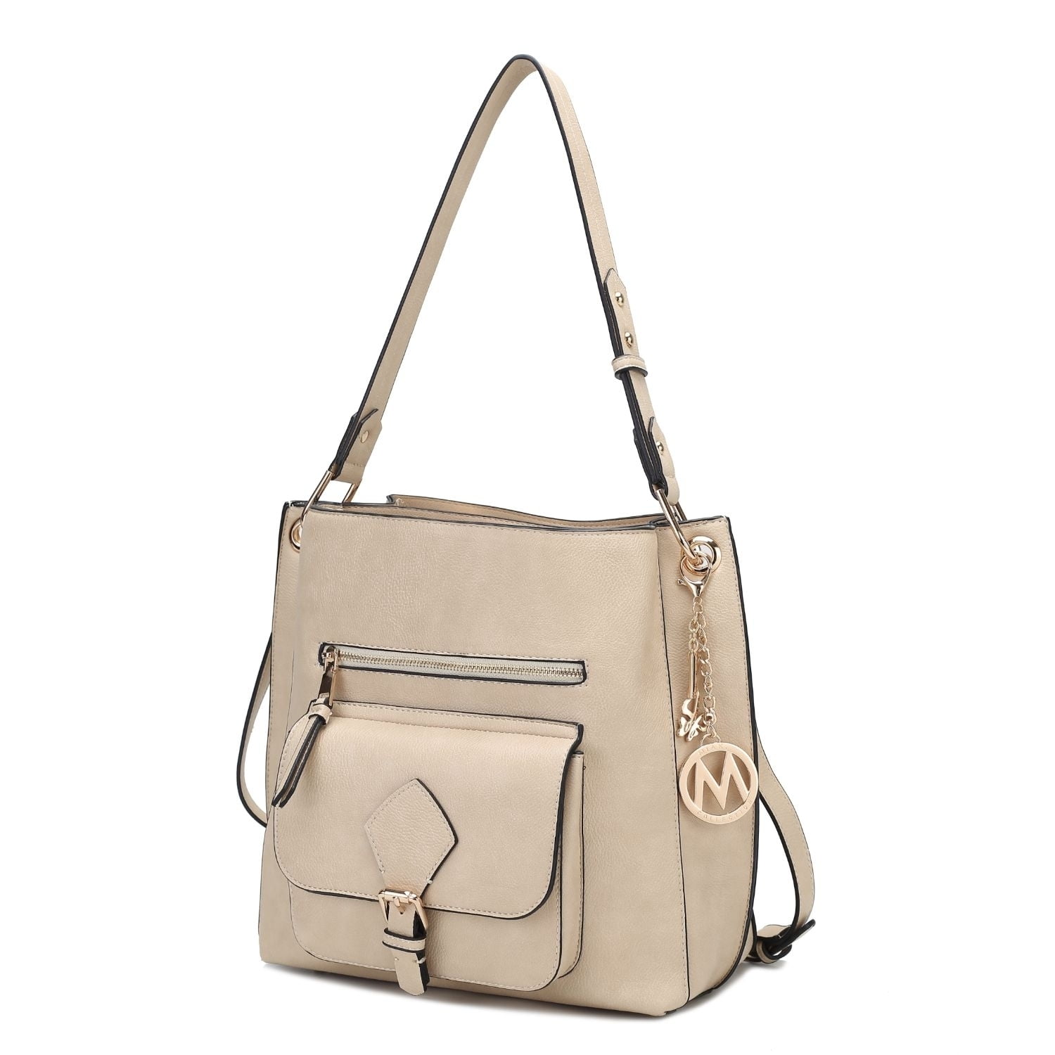 Yves Vegan Leather Womens Hobo Handbag by Mia K - Walmart.com