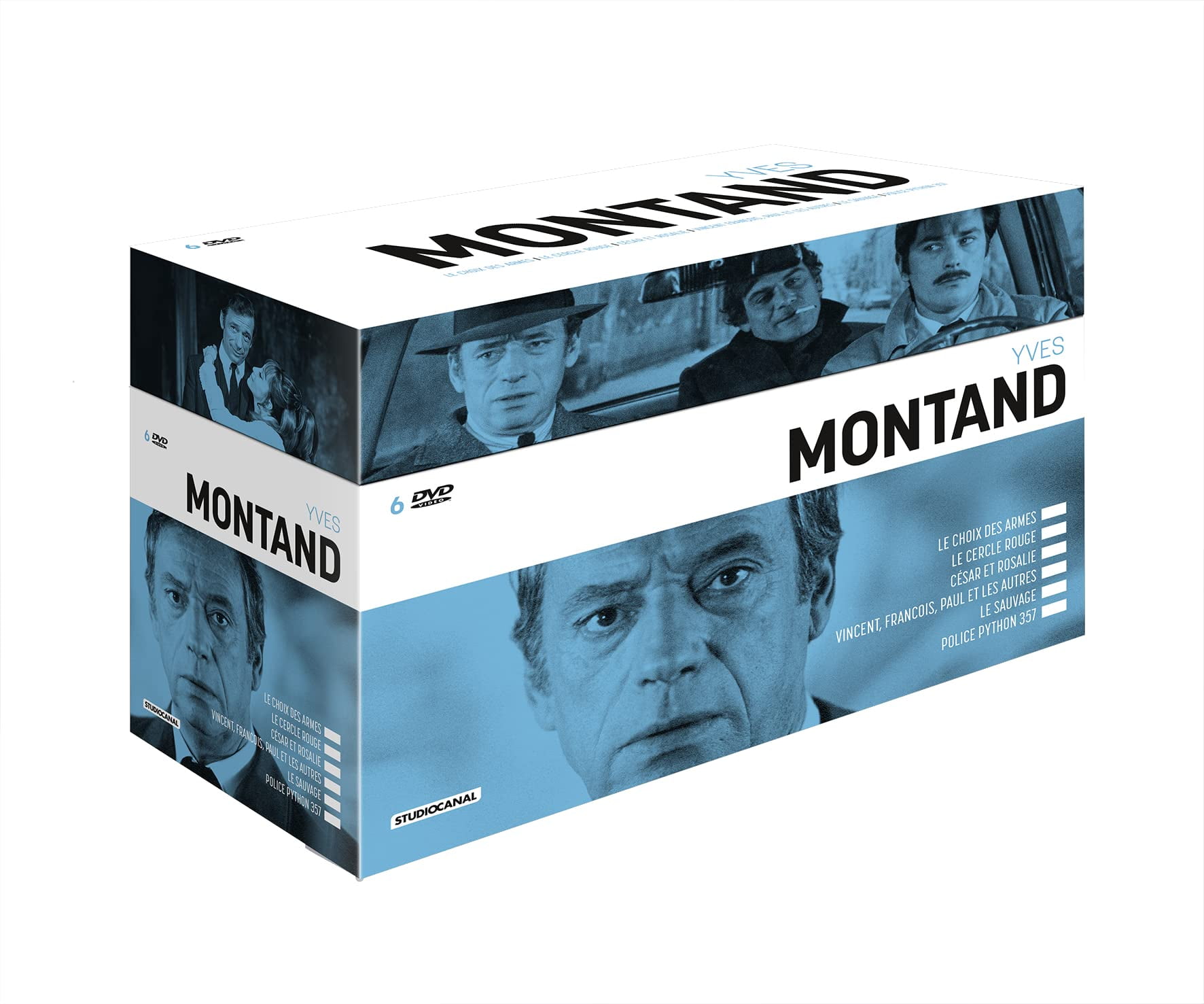 Yves montand - 6 films (DVD) Yves Montand Romy Schneider Claude Sautet ...