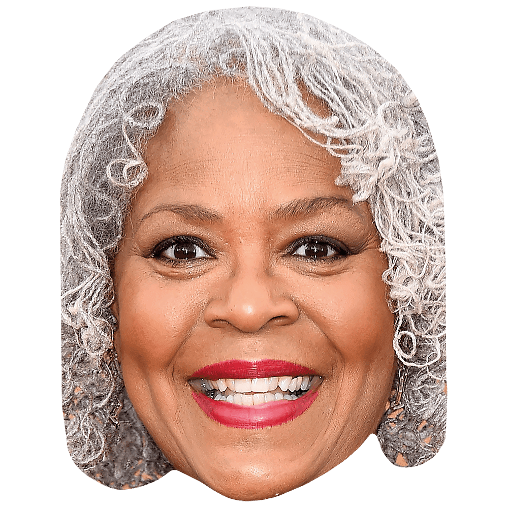 Yvette Freeman (Grey Hair) Celebrity Mask, Flat Card Face, Fancy Dress ...