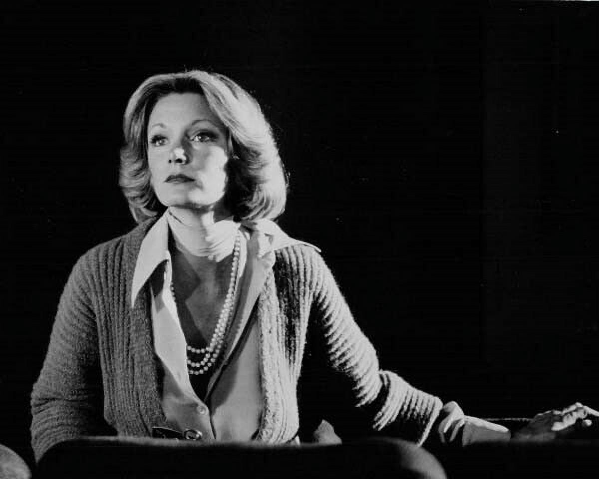 Yvette Mimieux wears low cut blouse in 1976 Jackson County Jail 16x20 ...