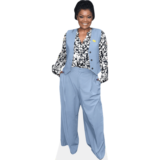 Yvette Nicole Brown (Blue) Lifesize Cardboard Cutout Standee - Walmart.com