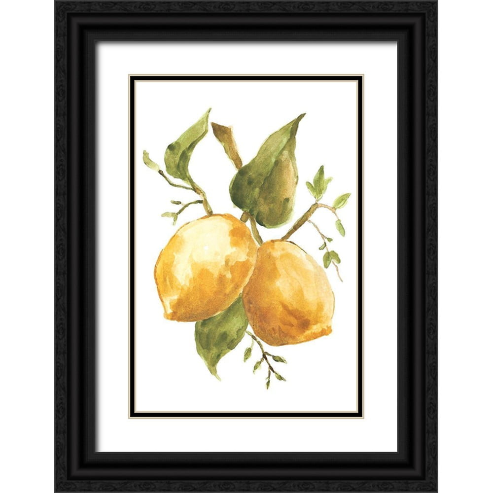 Yvette St Amant 23x32 Black Ornate Wood Framed with Double Matting ...