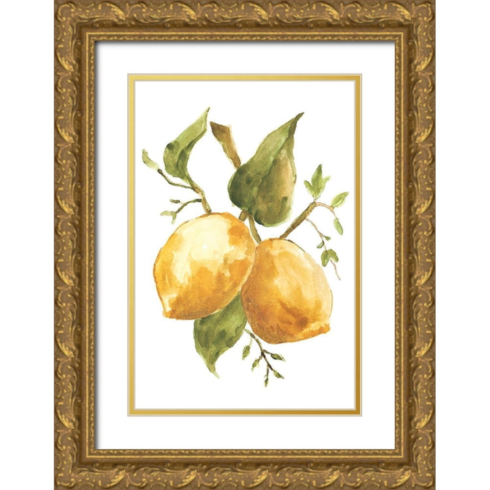 Yvette St Amant 23x32 Gold Ornate Wood Framed with Double Matting ...