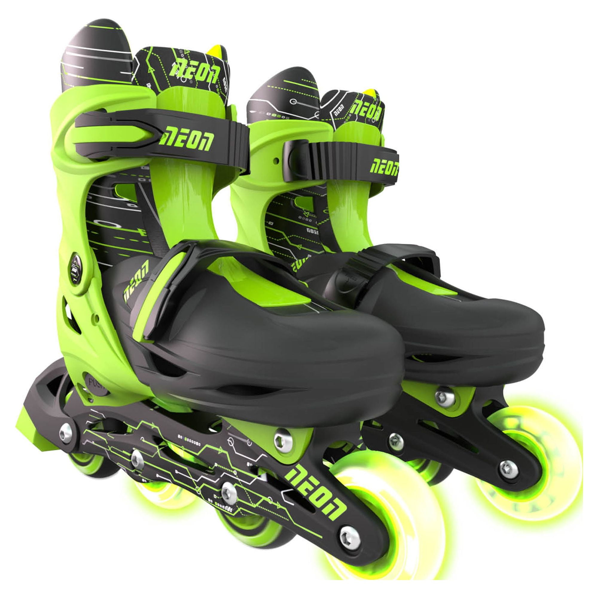 Yvolution Neon Kids Roller Skates Inline Size 3-6, One Pair, Skates for ...