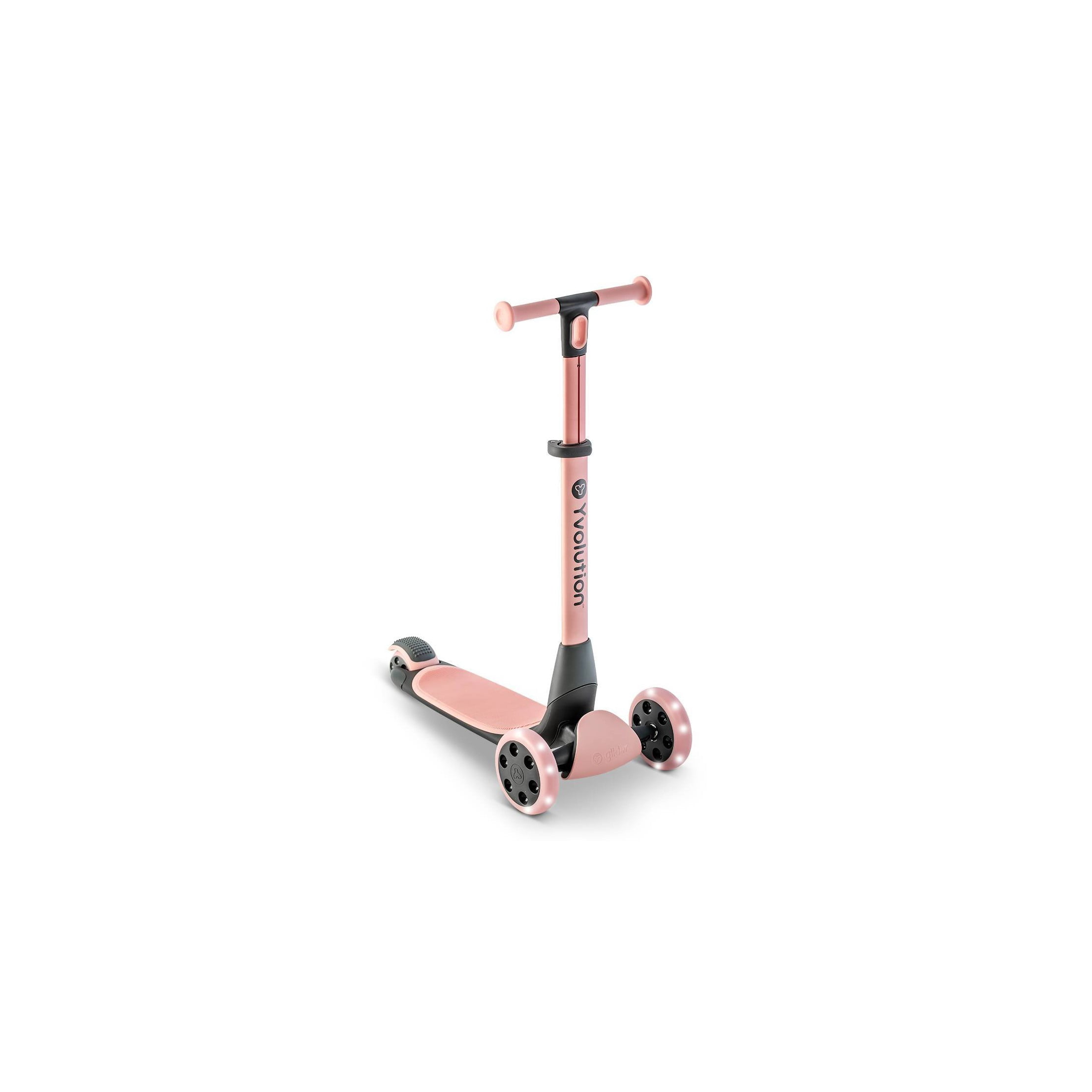 Yvolution Y Glider Nua 3 Wheel Kids' Kick Scooter with LED lights ...