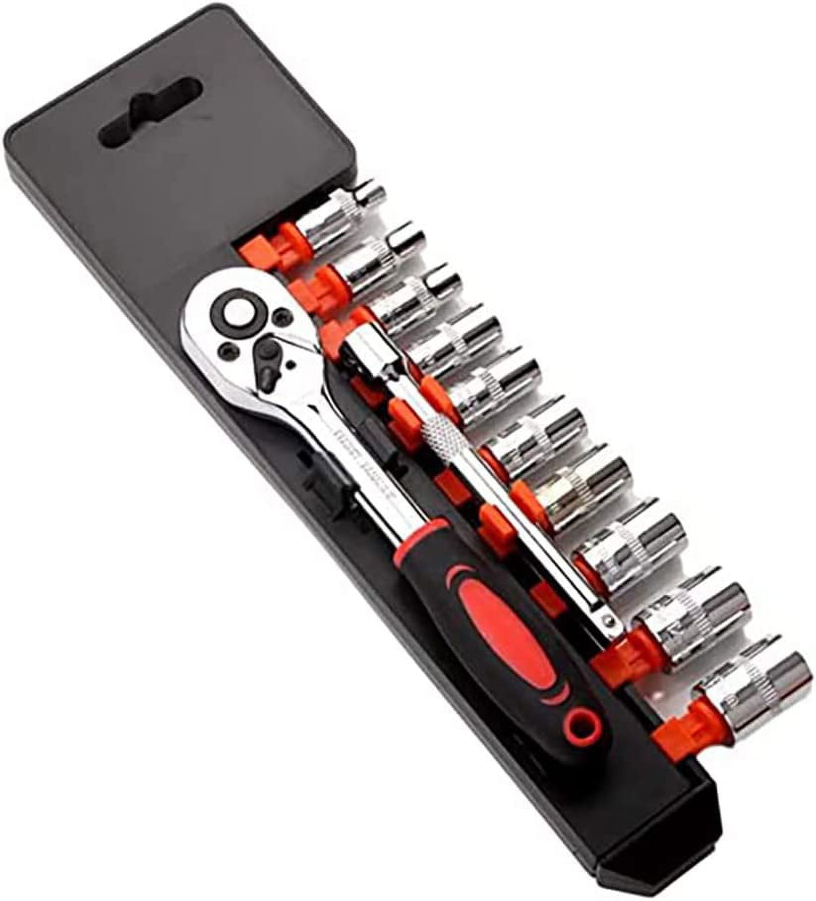Ywhwlx, 1/4" Mechanic Tool Socket Wrenches & Sets, 12 Pieces - Walmart.com