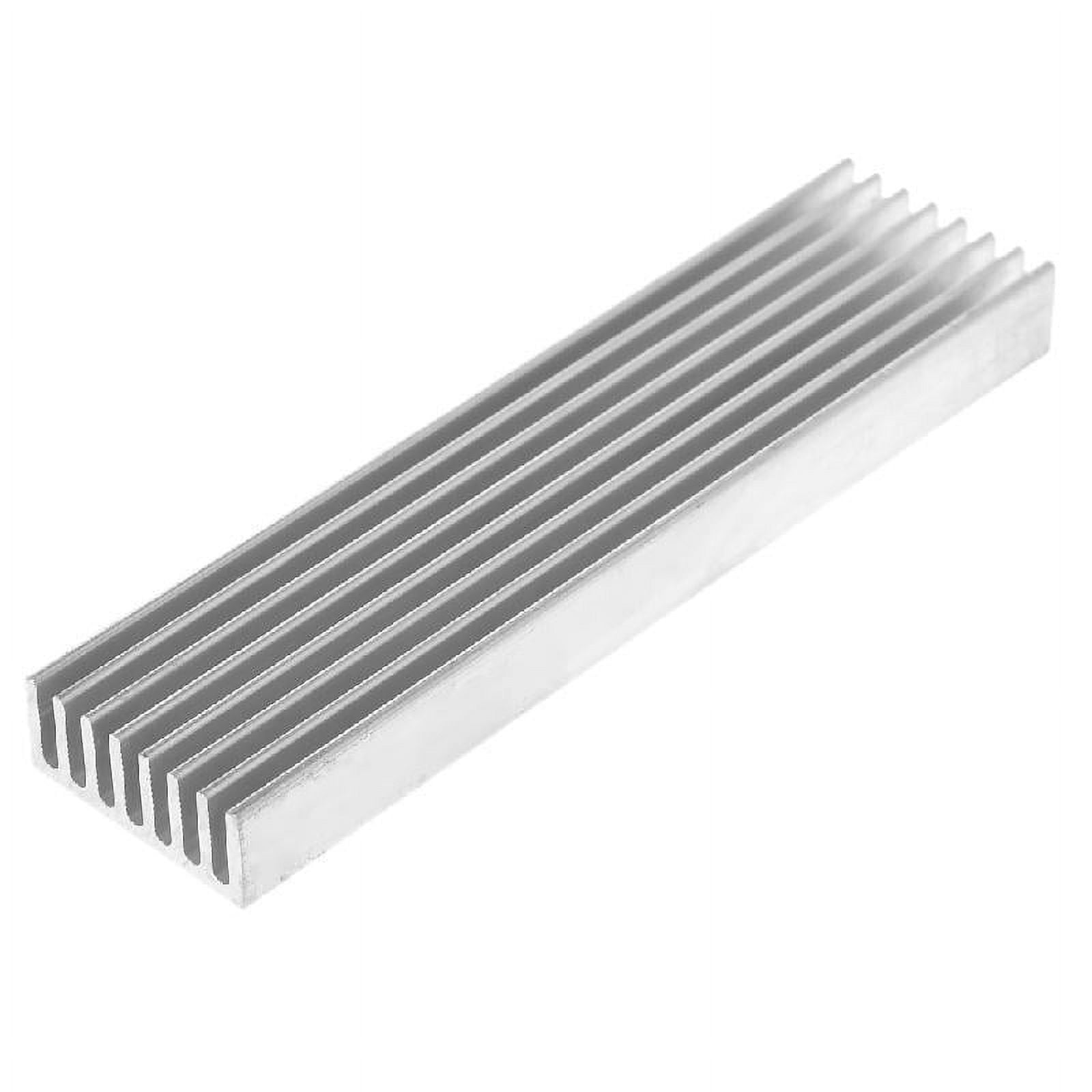 Ywmsfl 1 Piece 100x25x10mm Aluminum Heatsink Cooling Fin Radiator Heat ...