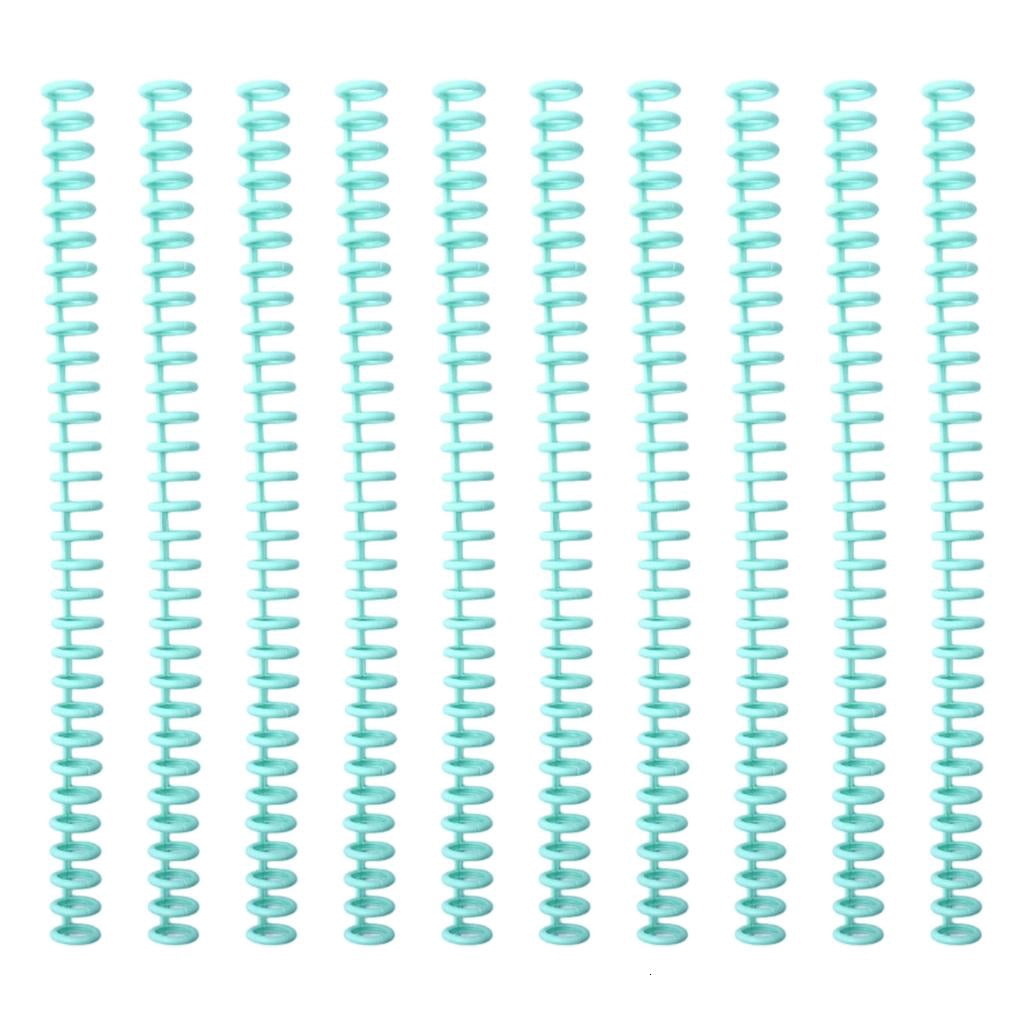 Ywmsfl 10 Pcs Plastic Comb Bindings 30 Rings Spirals Binding Coils for ...