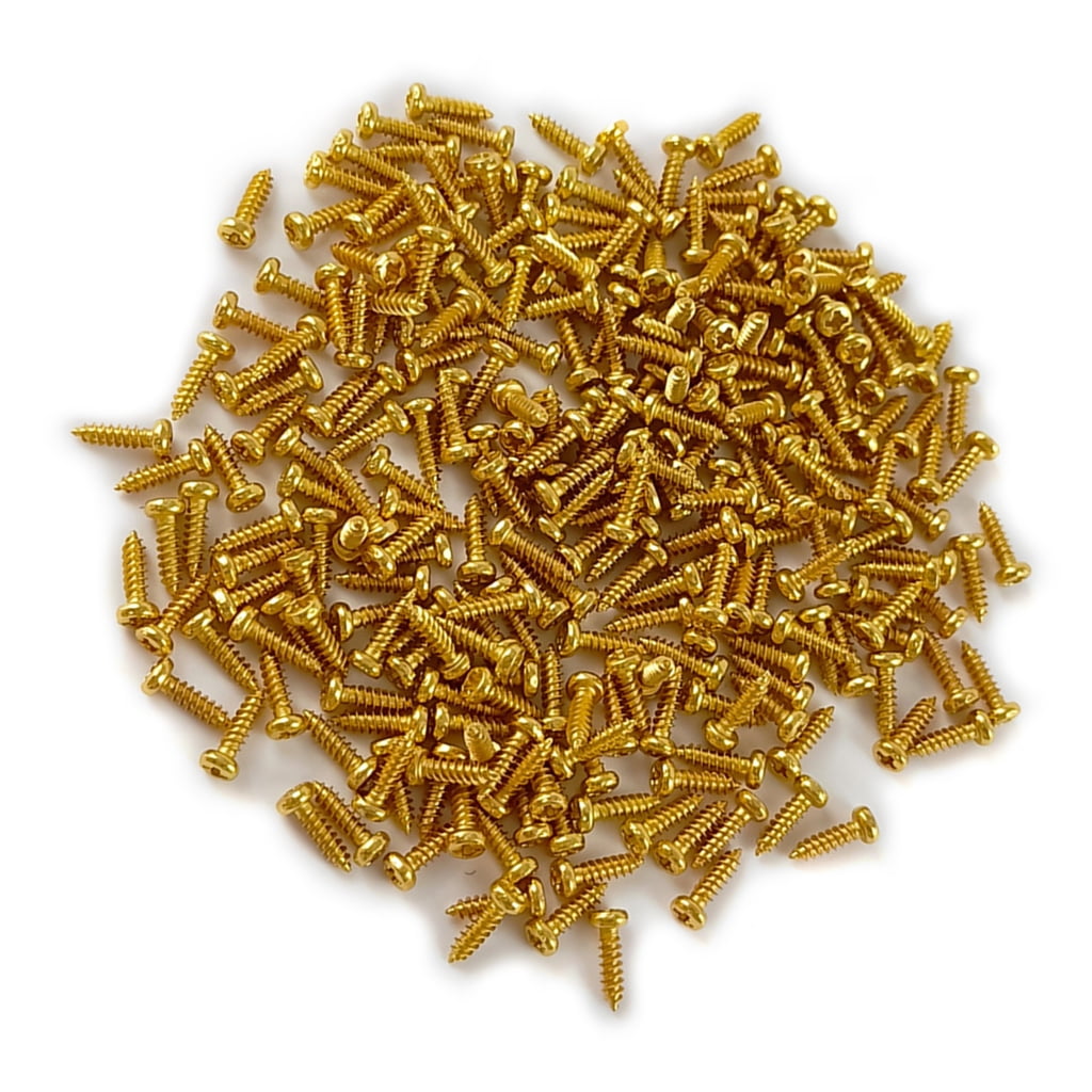 Ywmsfl 100Pcs Electric Guitar Pickguard Screws Guitar Scratchplate ...