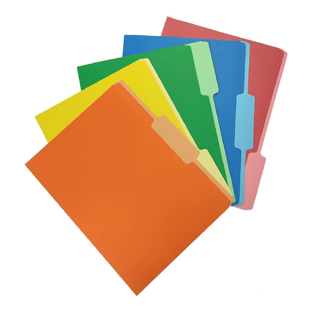Ywmsfl 100Pcs Side Cut File Sleeves for Report, Project, Presentation ...