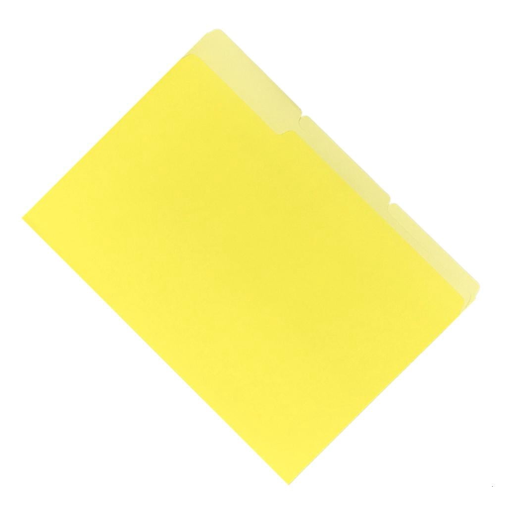 Ywmsfl 100Pcs Side Cut File Sleeves for Report, Project, Presentation ...