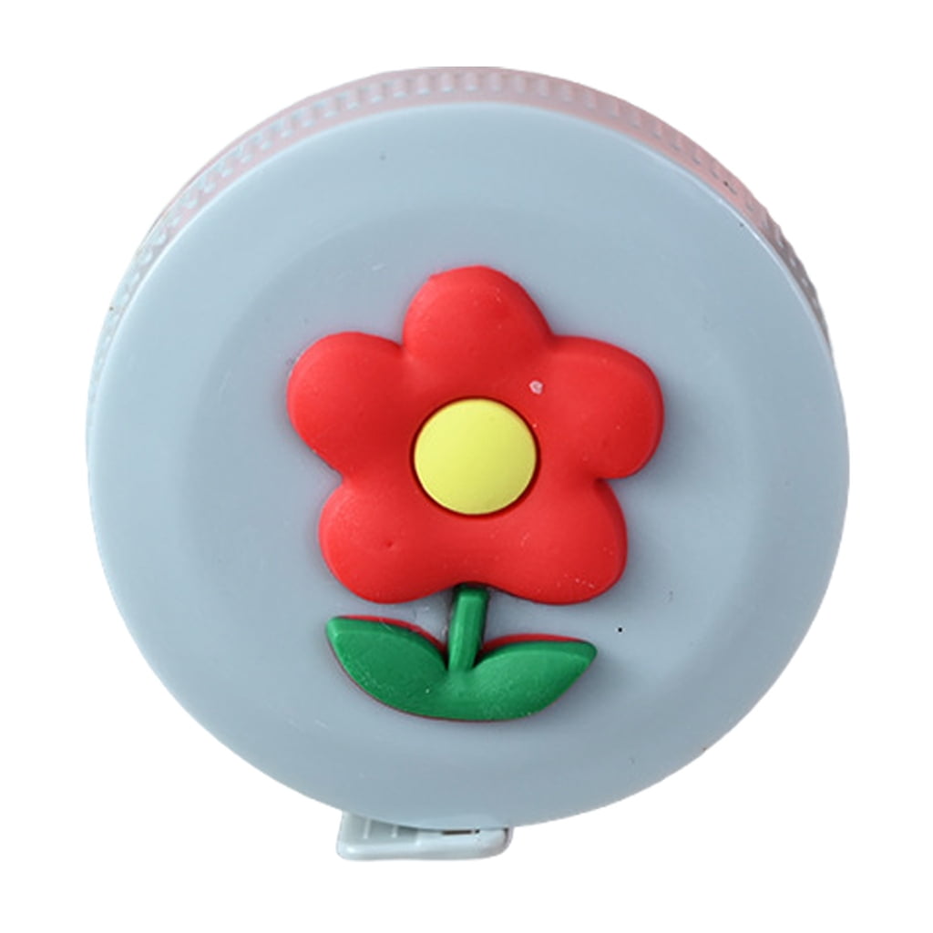 Ywmsfl 150cm Compactly Circular Retractable Measuring Tape Fun Florals ...