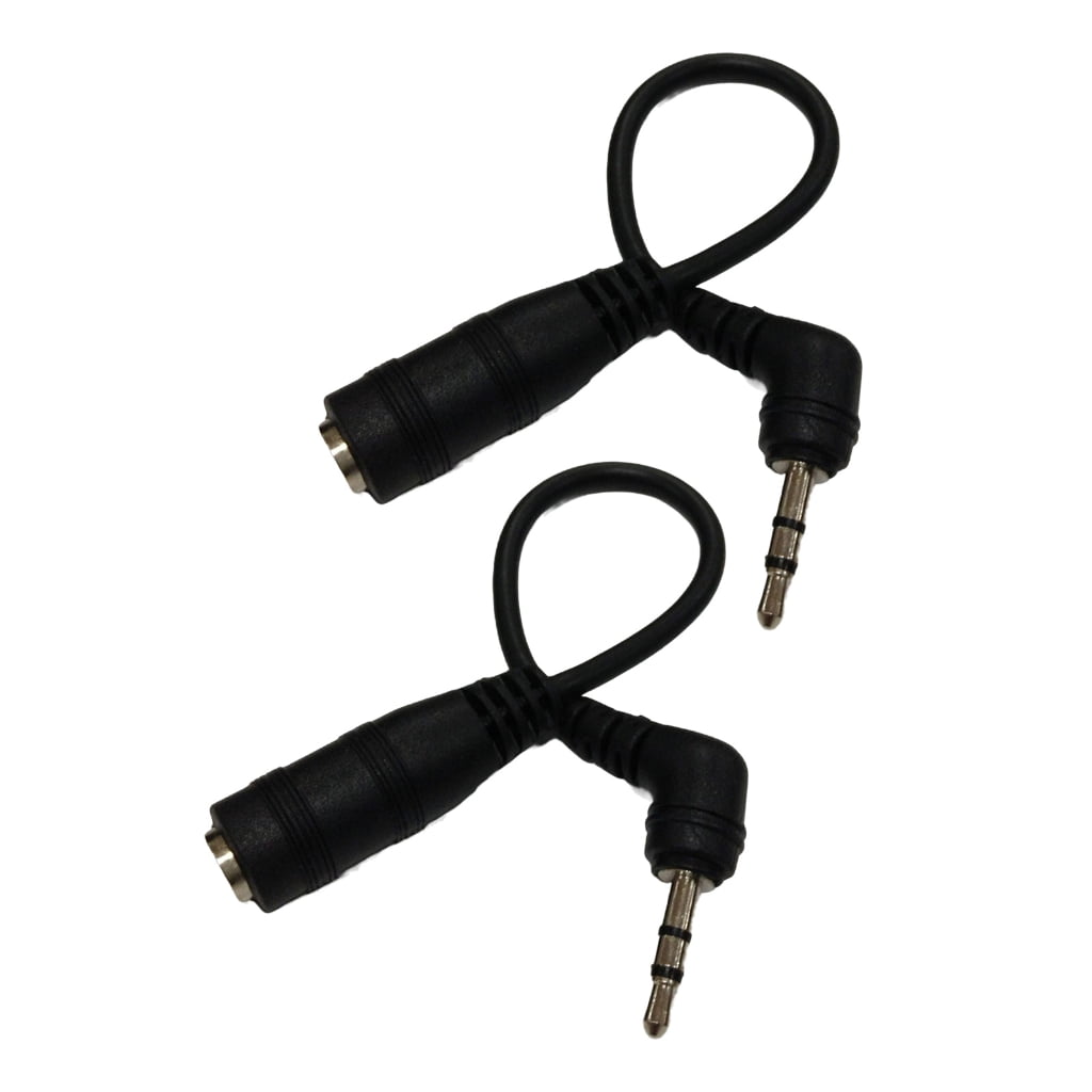 Ywmsfl 2.5mm Right Angled Male Plug to 3.5mm Female Stereo AUXs Sound ...