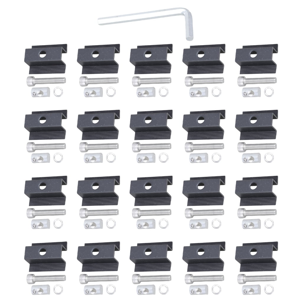 Ywmsfl 20 Solar Brackets for Panel Installation on Motorhome Roof ...