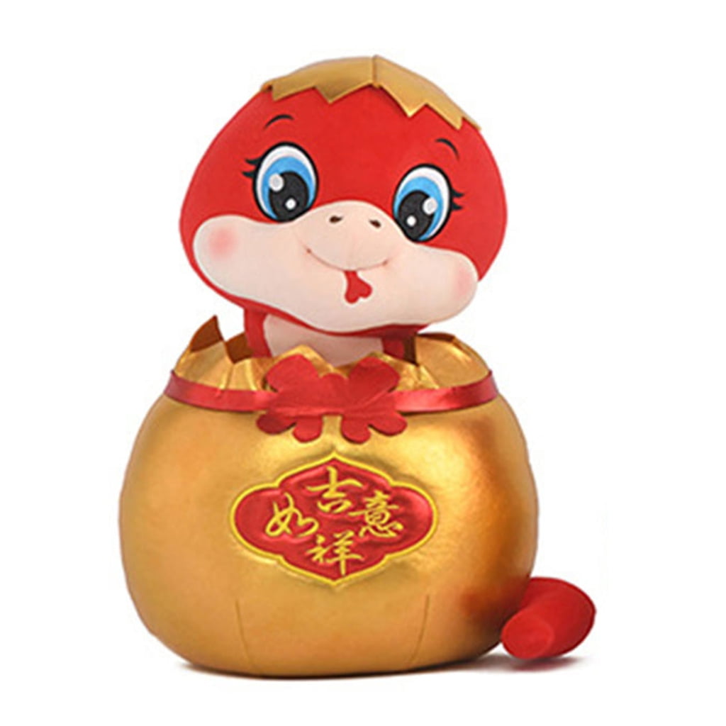 Ywmsfl 2025 Snake Mascots Toy Stuffed Animals Toy Plush Toy New Year ...
