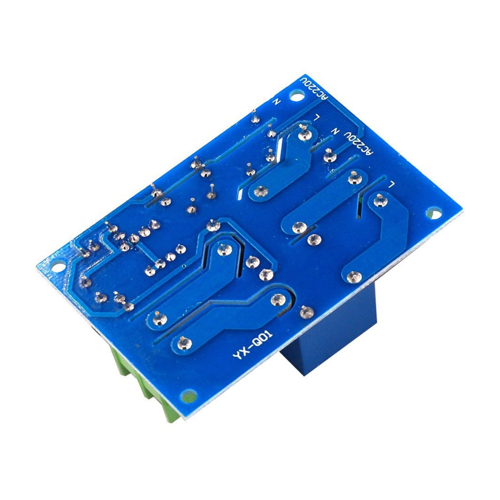 Ywmsfl 220V 10Amp 2 Channel Automatic Power Switches Module Double ...