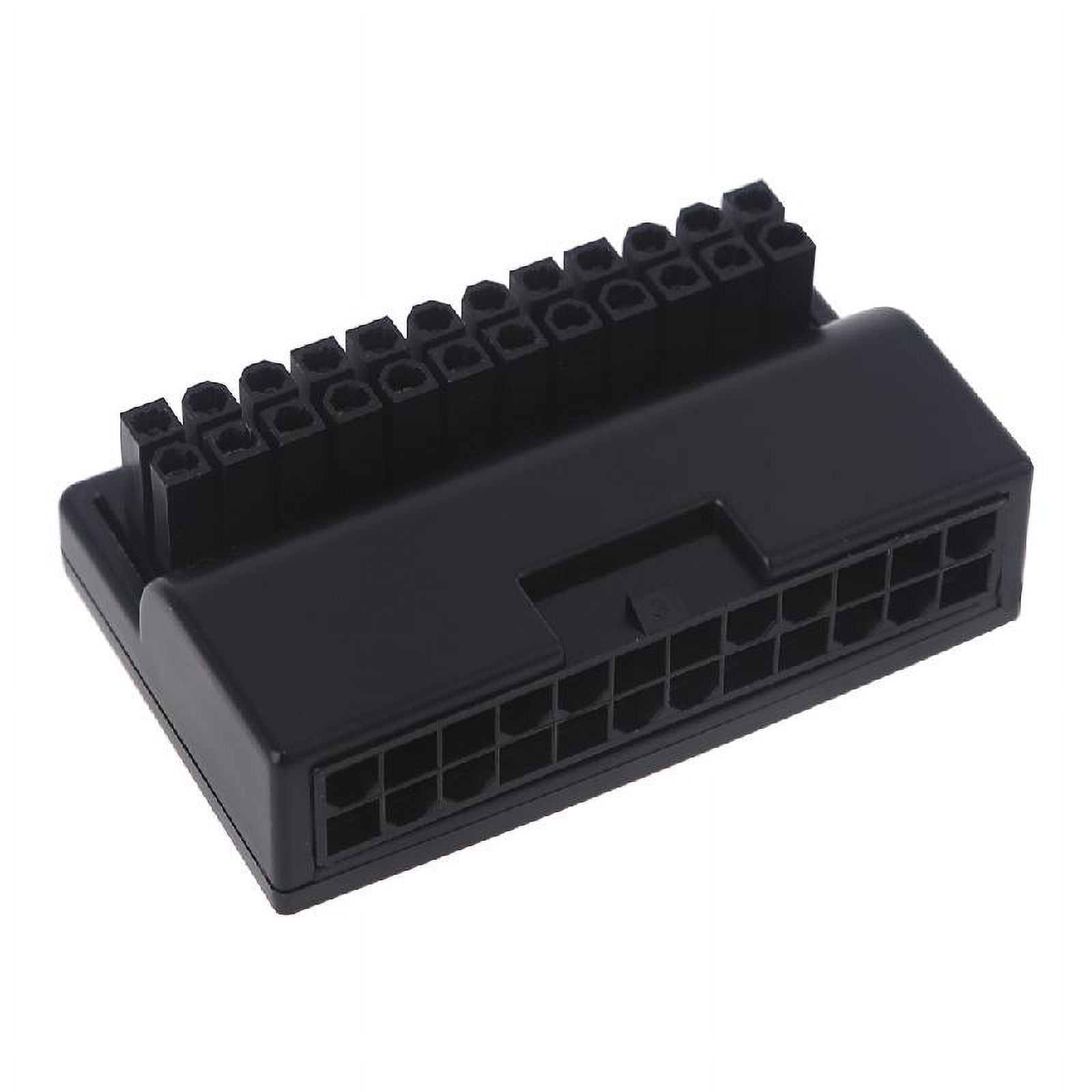 Ywmsfl 24pin Graphics Card Steering Connector 90 Degree Power Adapter ...
