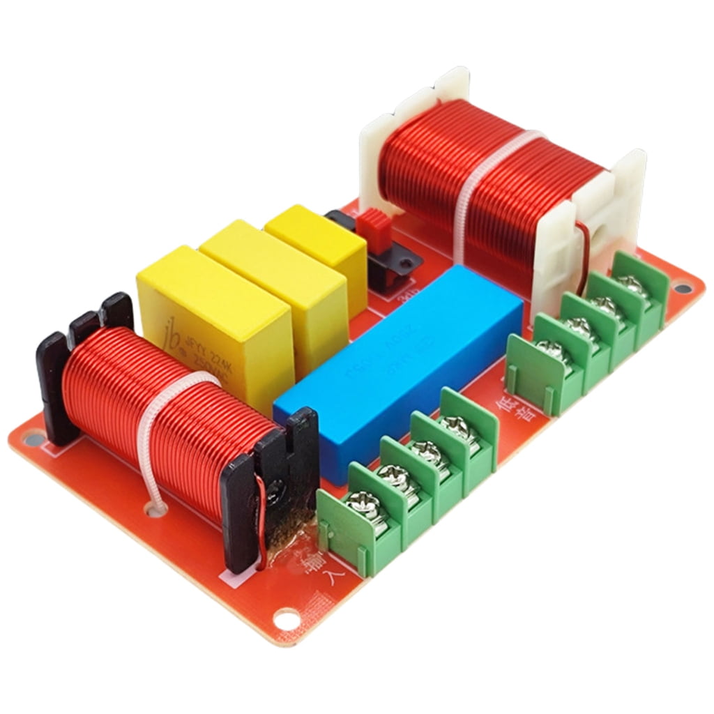 Ywmsfl 250W Speakers Frequency Divider 3 Way 1 Treble 2 Bass Unit ...