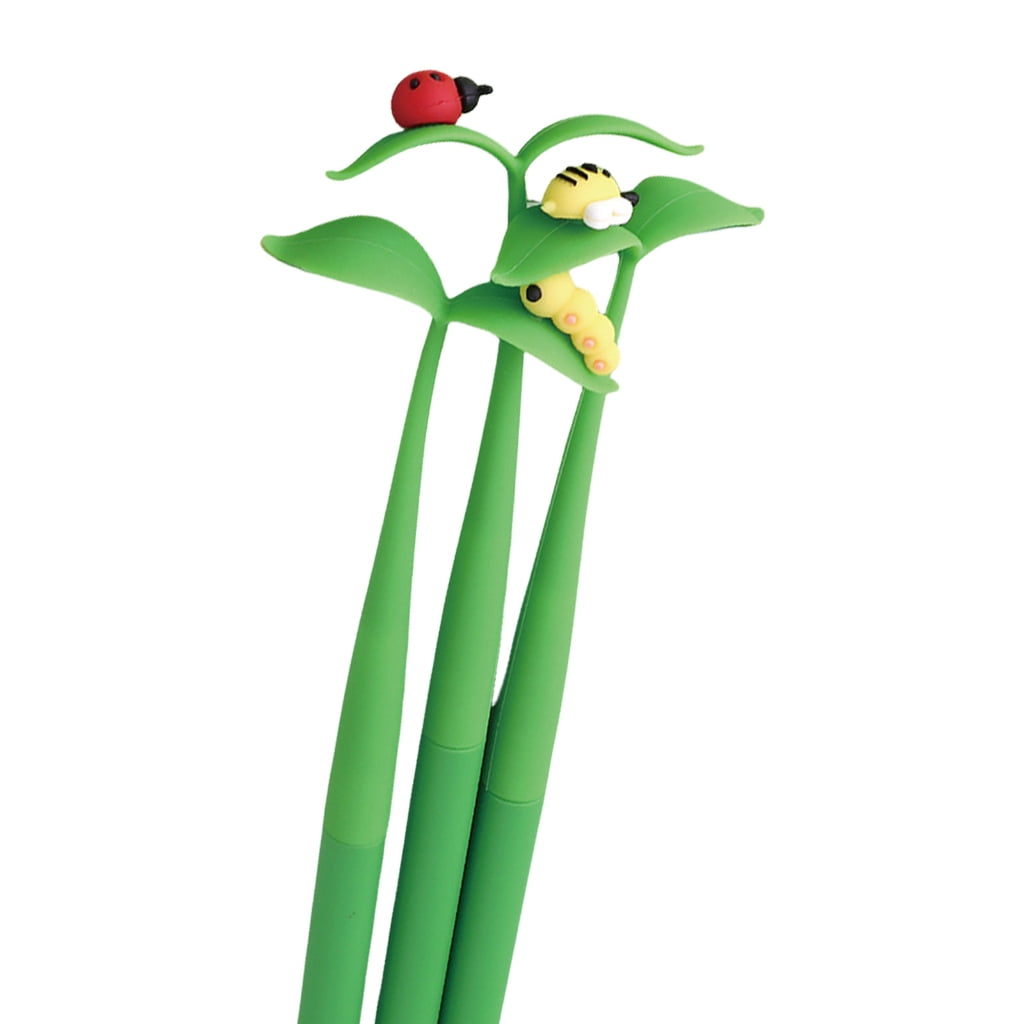 Ywmsfl 3 Pcs 0.5mm Neutral Pen Swing Gel Ink Pen Lovely Cartoon Insect ...