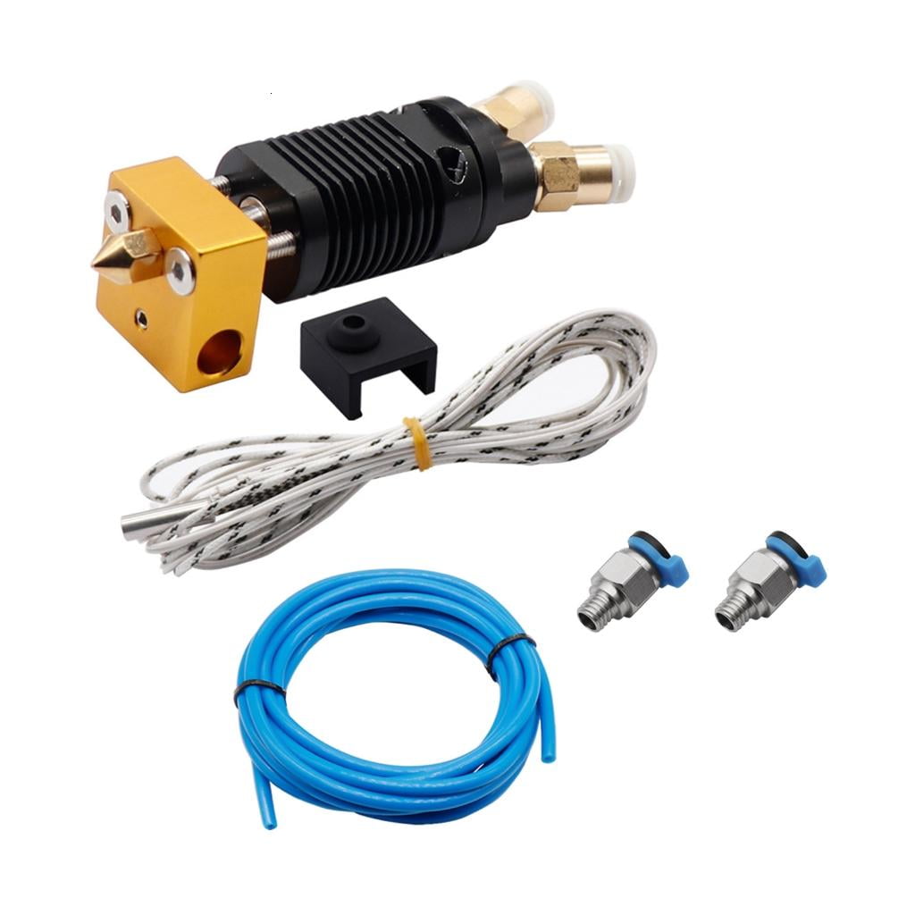 Ywmsfl 3D Printer 2 IN 1 OUT Hotend Kit DualColor Extruder All Metal ...