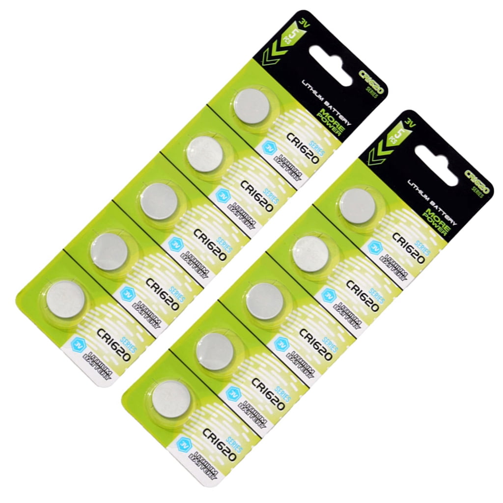 Ywmsfl 3V Lithium Button Batteries For Remotes Small Devices CR1620 ...