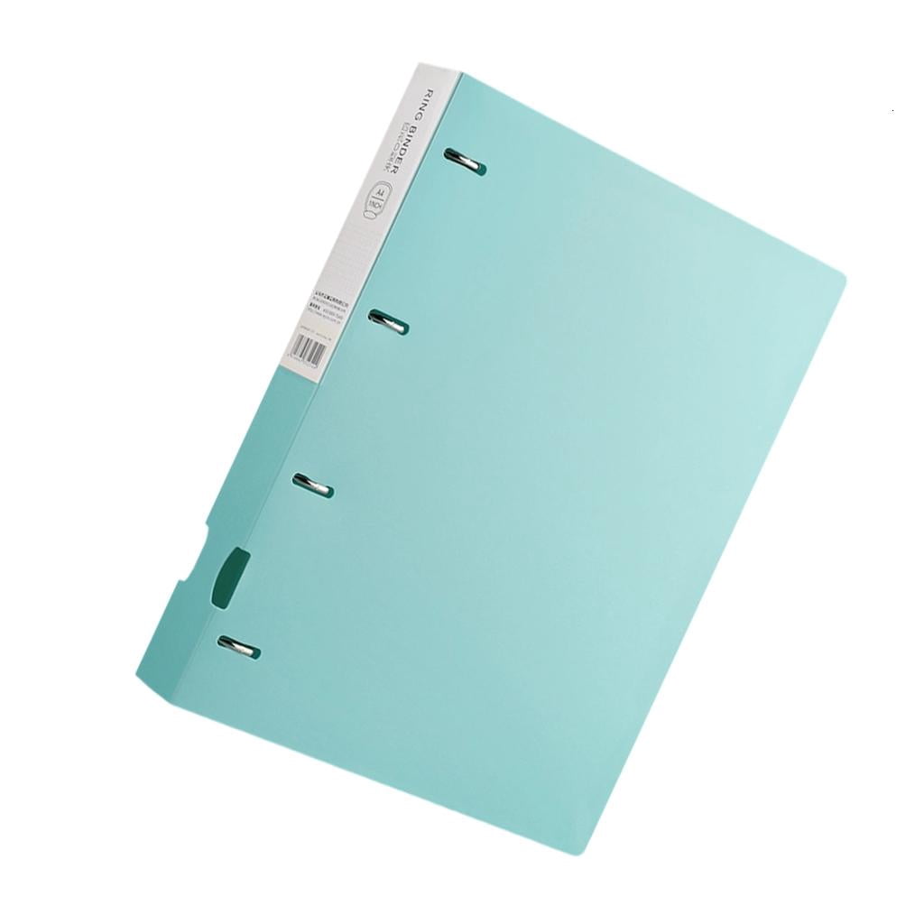 Ywmsfl 4 Hole Binders Folders 4 Rings Binders File Folders Display Book ...