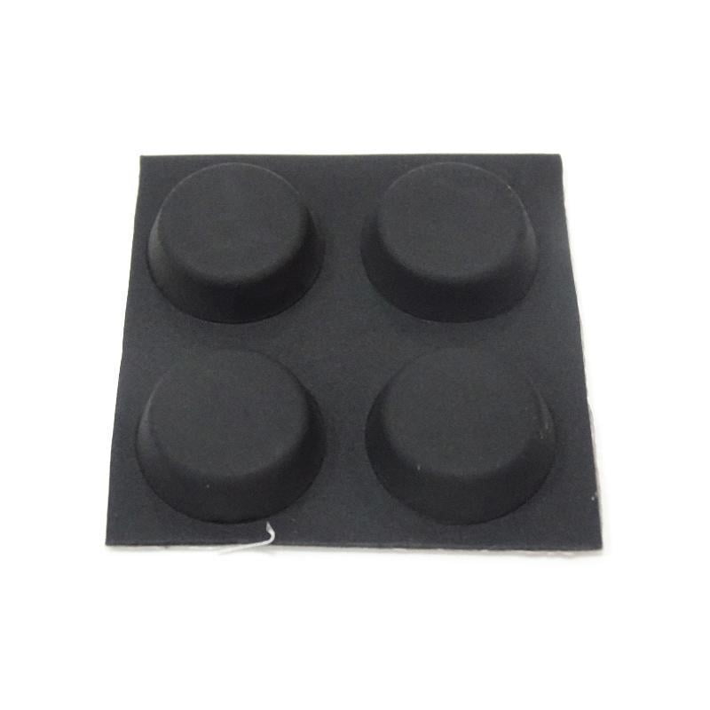 Ywmsfl 4 Pieces Tablet/Notebook Stands Small Round Rubber Feet Keyboard ...