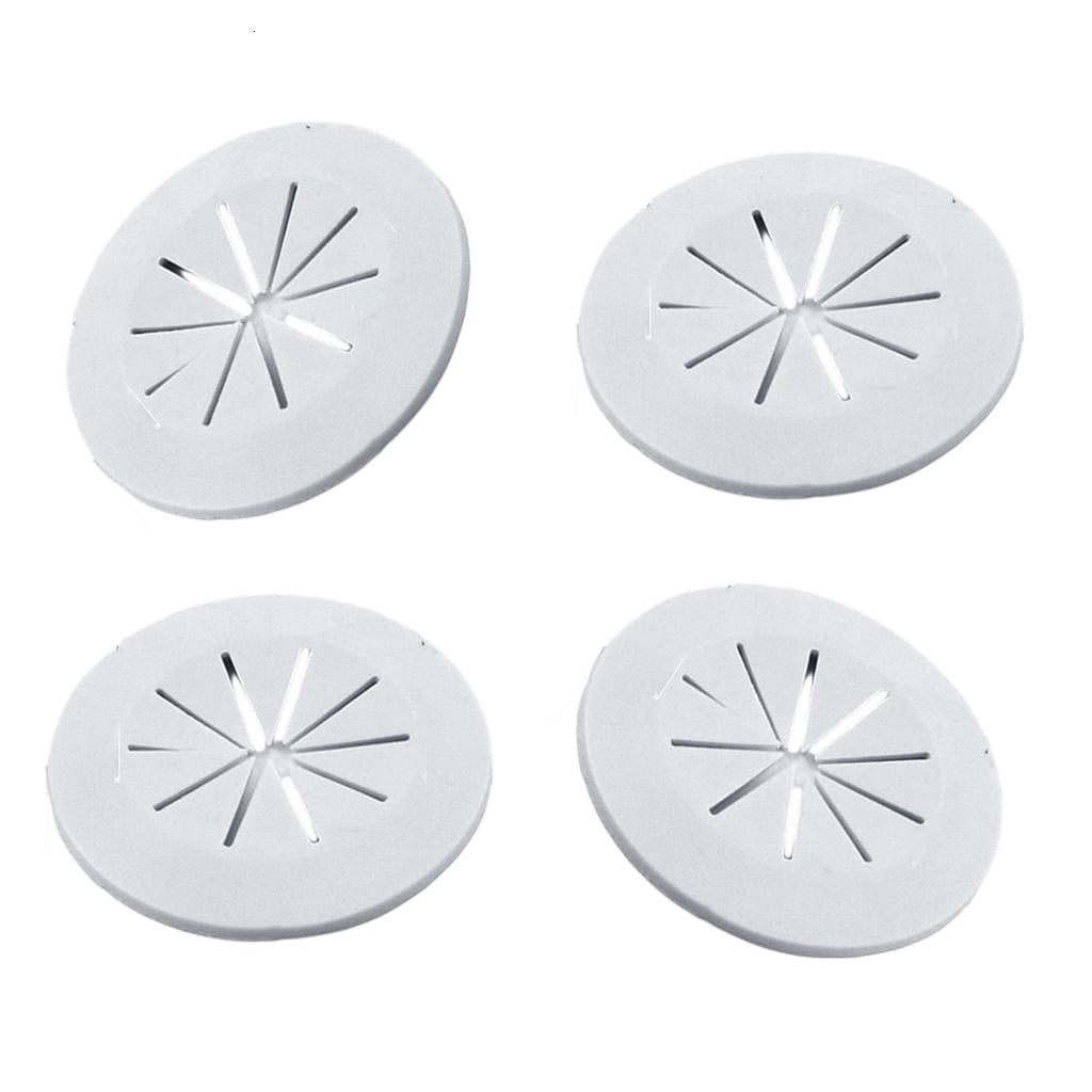 Ywmsfl 4PCS Adhesive Cable Management Covers Desk Wire Hole Protectors ...