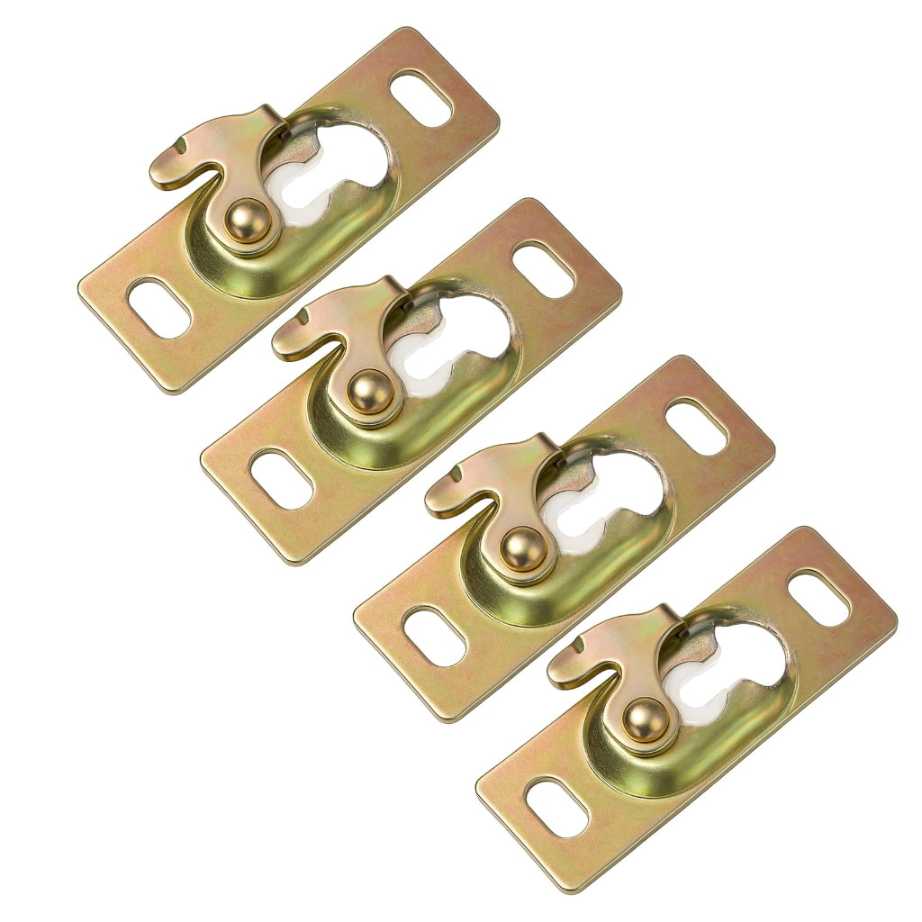 Ywmsfl 4pcs Metal Sliding Door Track Mounting Brackets Resistant ...