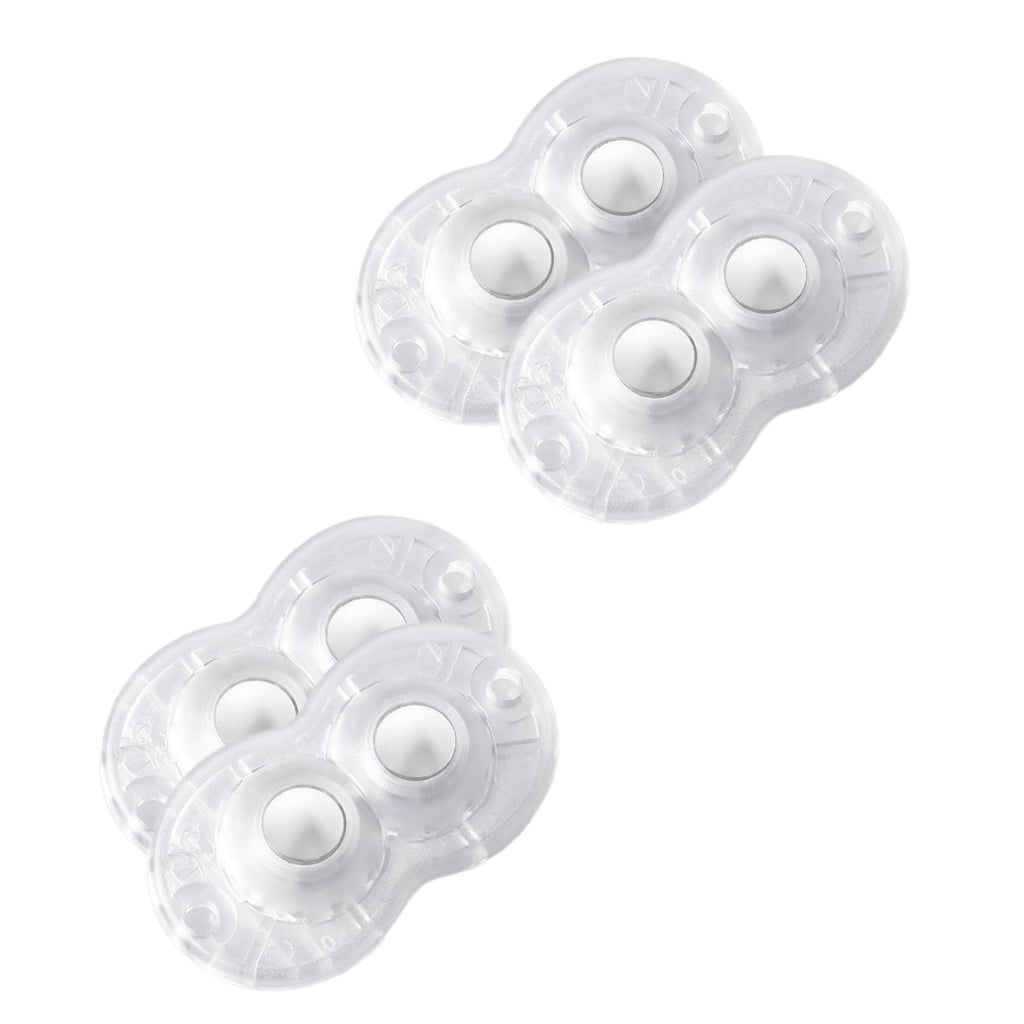 Ywmsfl 4pcs Nylon Twin Wheel Adhesive Furniture Casters Drilling Need ...