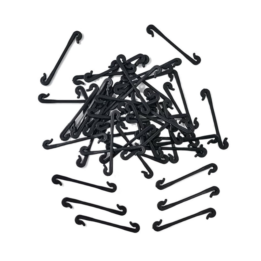 Ywmsfl 50Pcs Plant Grafting Vines Fastener Tied Buckle Hook Plastic ...