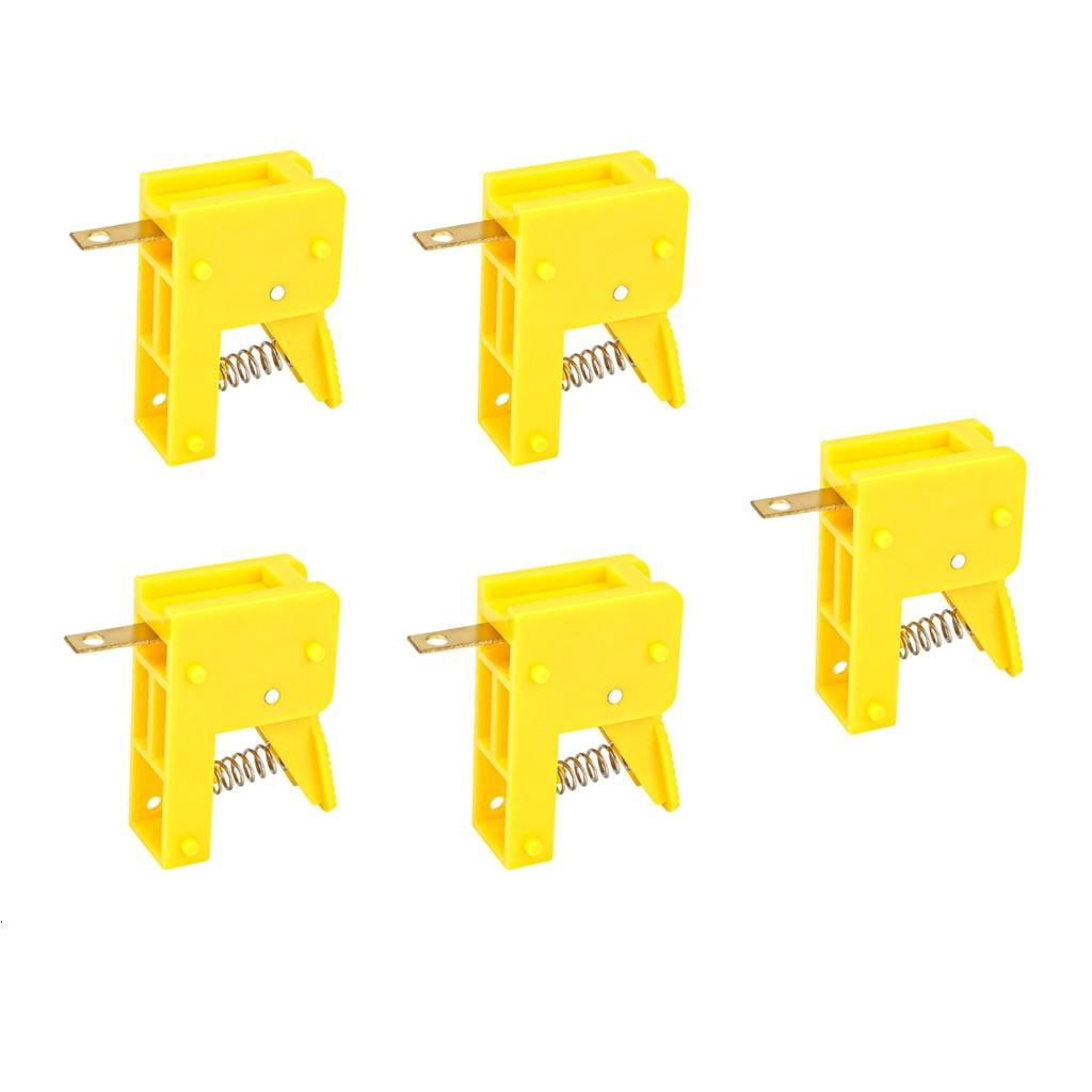 Ywmsfl 5Pcs Fast Terminal LED Lamp Spring Press Clip High Current 50A ...