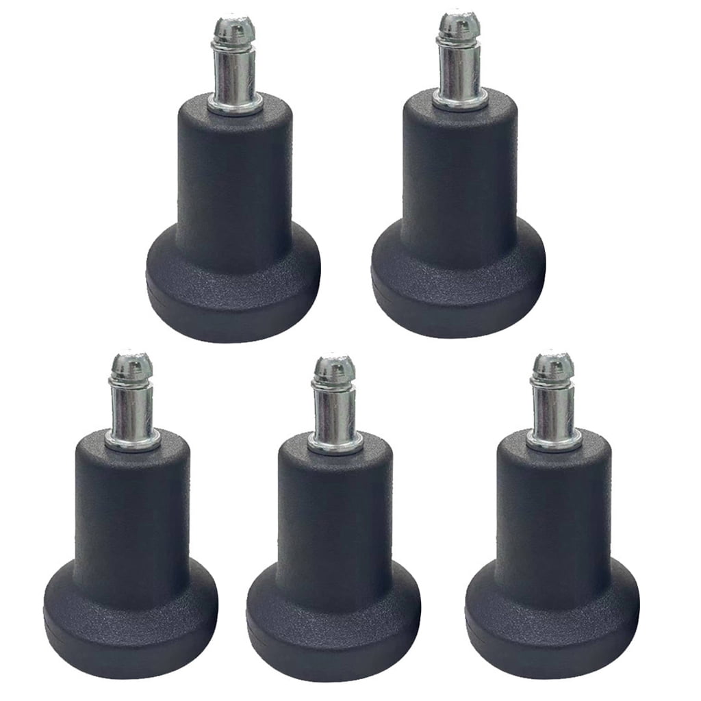 Ywmsfl 5Pcs Fixed Stationary Castors Stationary Chair Glides set for ...