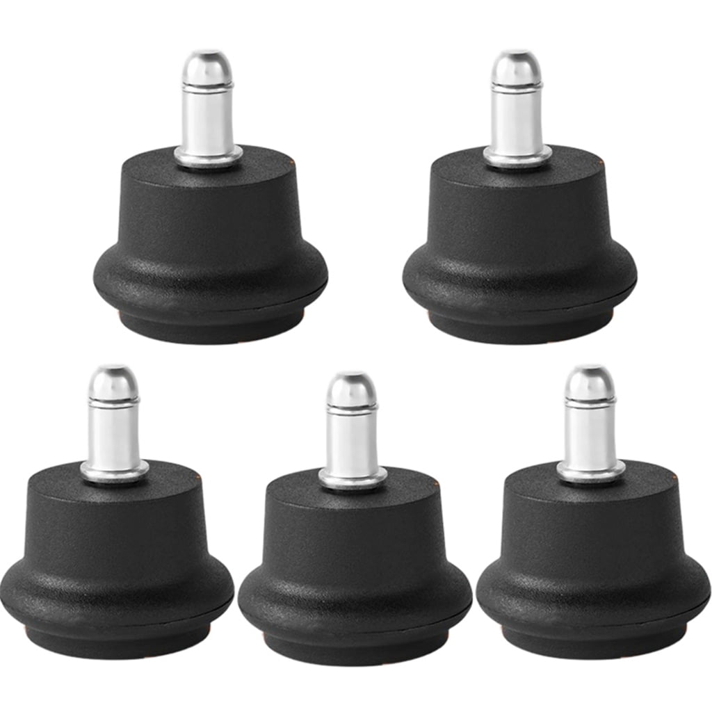 Ywmsfl 5Pcs Office Chair Wheel Replacements with Foam Pad Heavy Duty ...