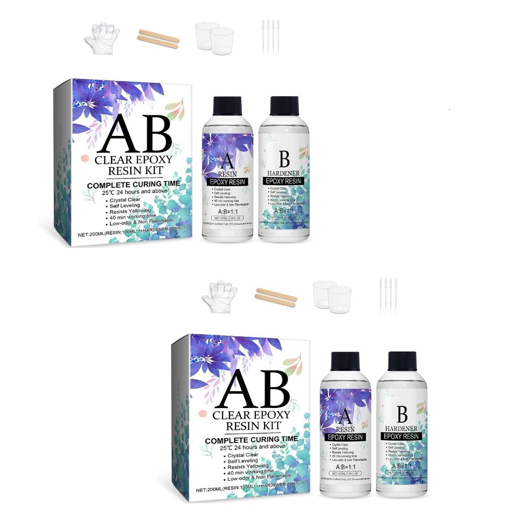 Ywmsfl 6.76OZ Epoxy Resin Clear for Jewelry Making, Art Resin ...