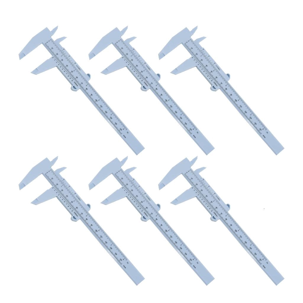 Ywmsfl 6 Pcs 150mm Vernier Caliper Measuring Tool for Carpentry Jewelry ...