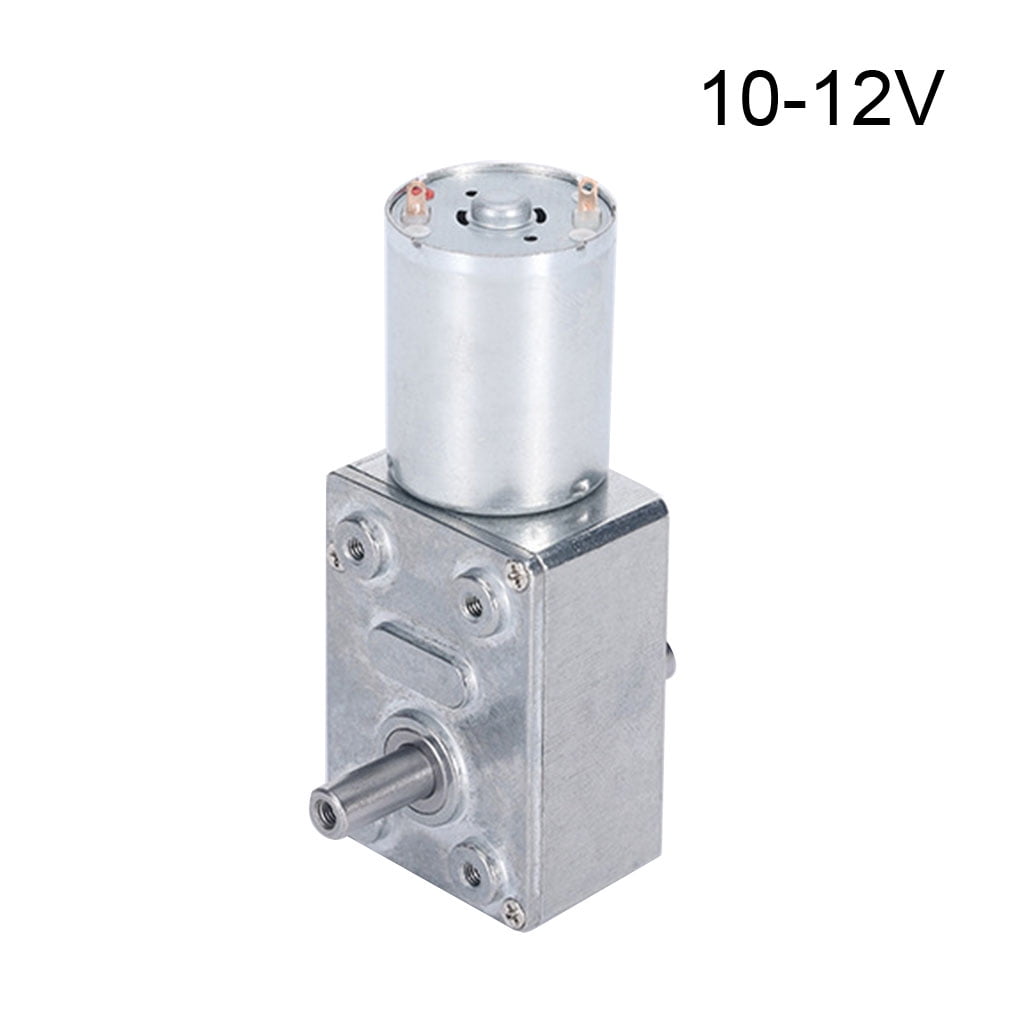 Ywmsfl 6 RPM to 150 RPM 6V/12V24V Double Shaft Self-Locking Reversible ...