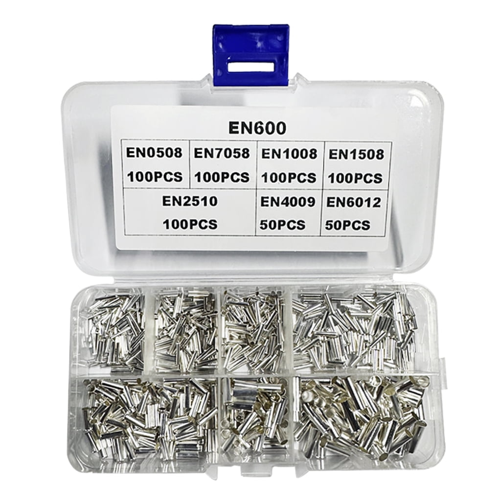 Ywmsfl 600pcs/set Upgraded Wire End Ferrules Crimp Pin Terminals Copper ...