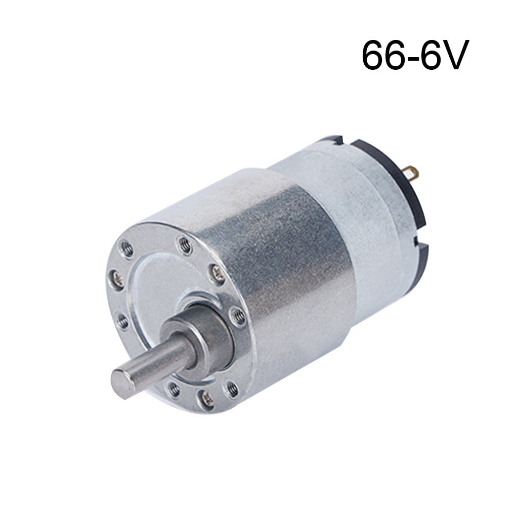 Ywmsfl 7RPM to 960 RPM Speed Reduction Reversible Gear Motor 6V/12V/24V ...