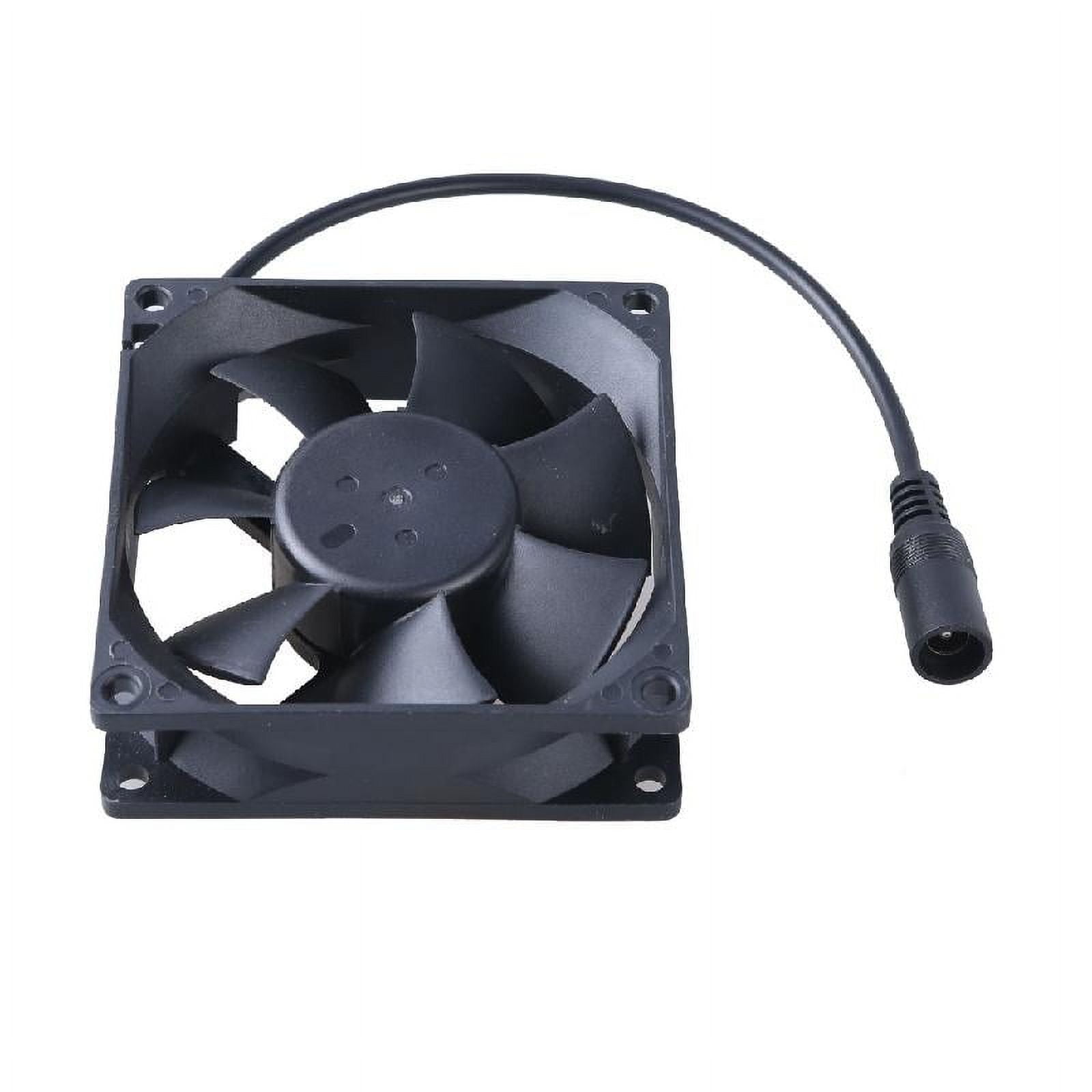 Ywmsfl 80mm Fan 12V Brushless 8025 80x25mm for Cooling PC Computer Case ...