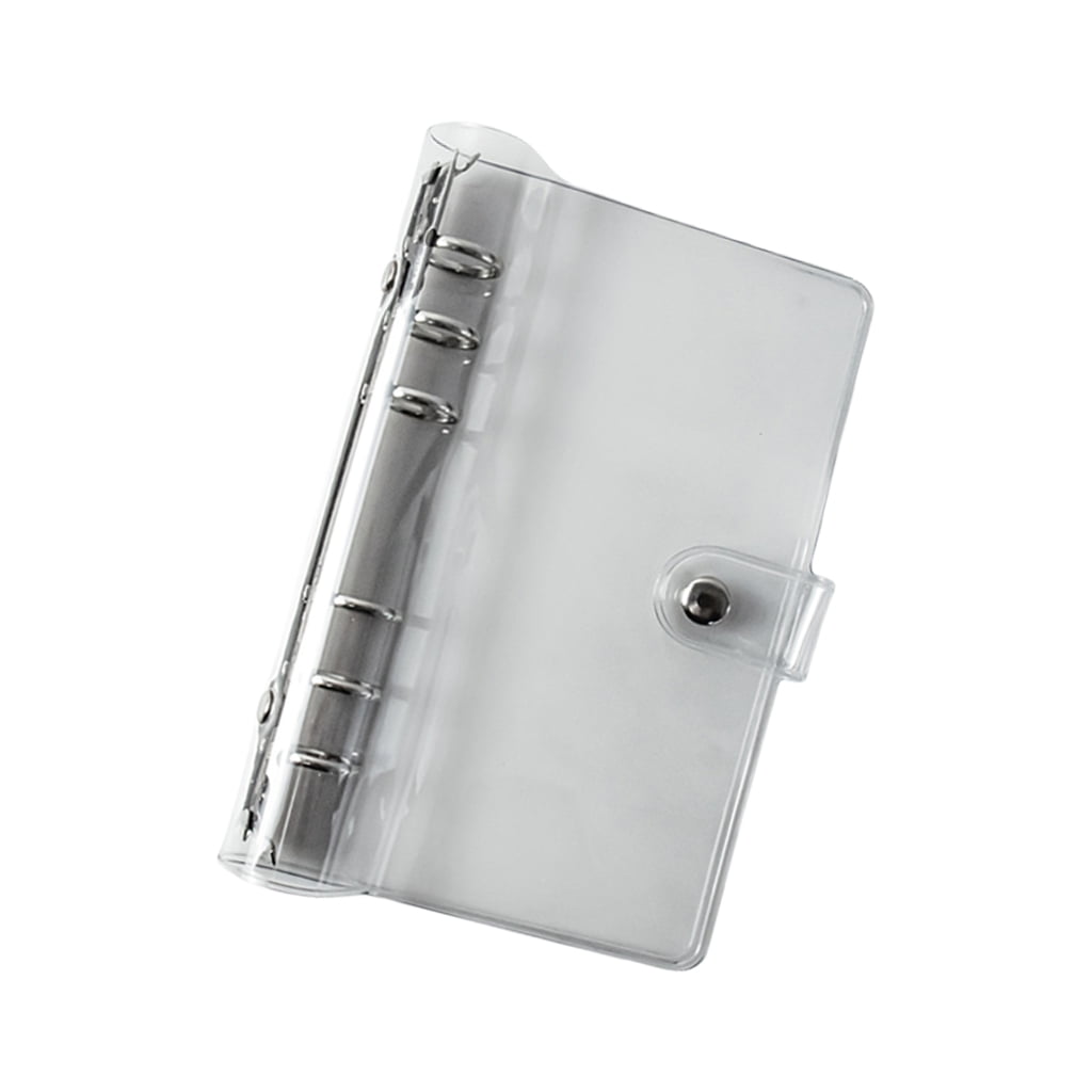 Ywmsfl A 6 6 Rings Binder Cover Soft Binding Covers Round Rings Binder ...