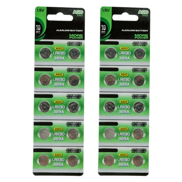 Ywmsfl AG10 LR1130 Button Cells Button Coin Batteries For Toy And Remote Controllers - Walmart.com